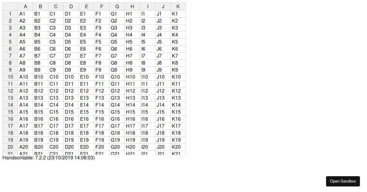 vanilla-handsontable-basic - Codesandbox