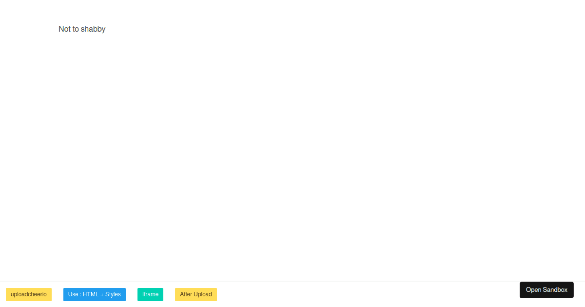 Html Vue Codesandbox