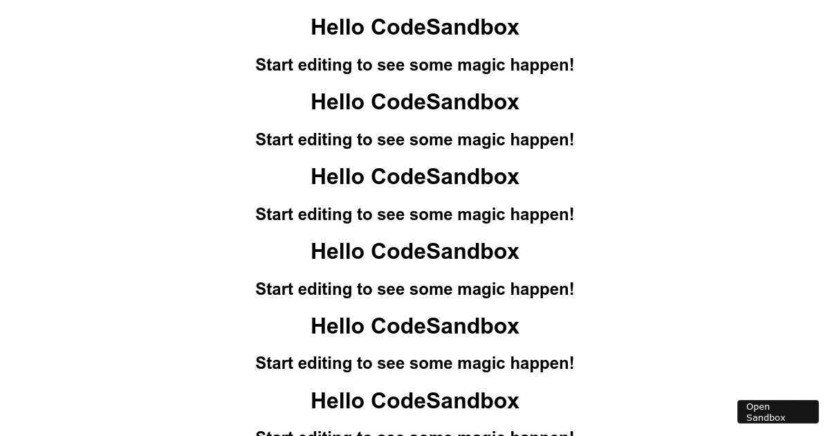 react spring scrolltop (forked) - Codesandbox