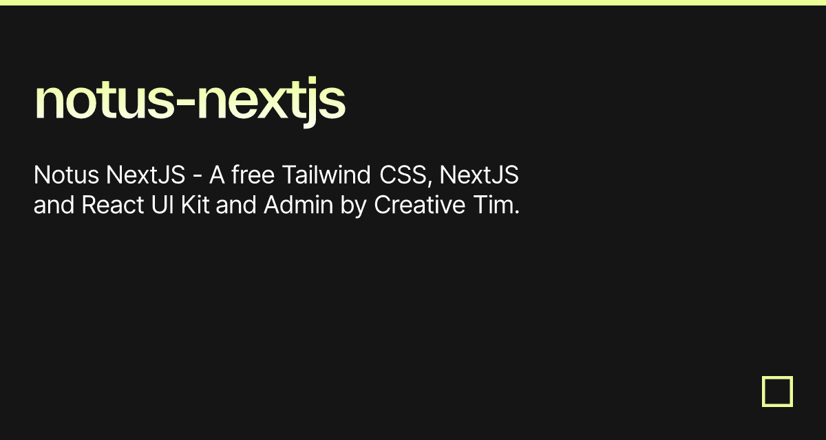 notus-nextjs - Codesandbox