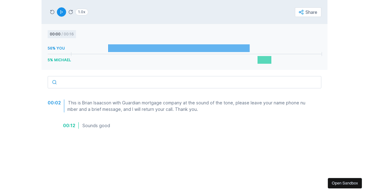 conversational-intelligence - Codesandbox