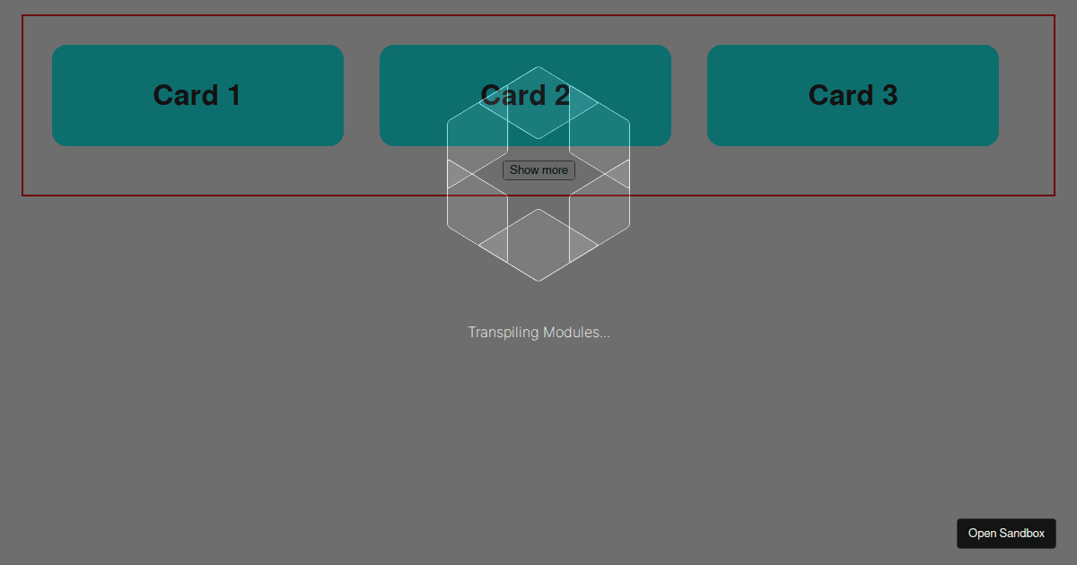 Animate collection length changing - Codesandbox