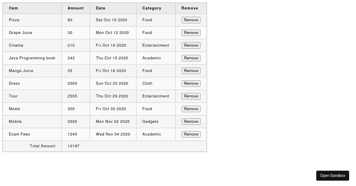 expense-manager - Codesandbox