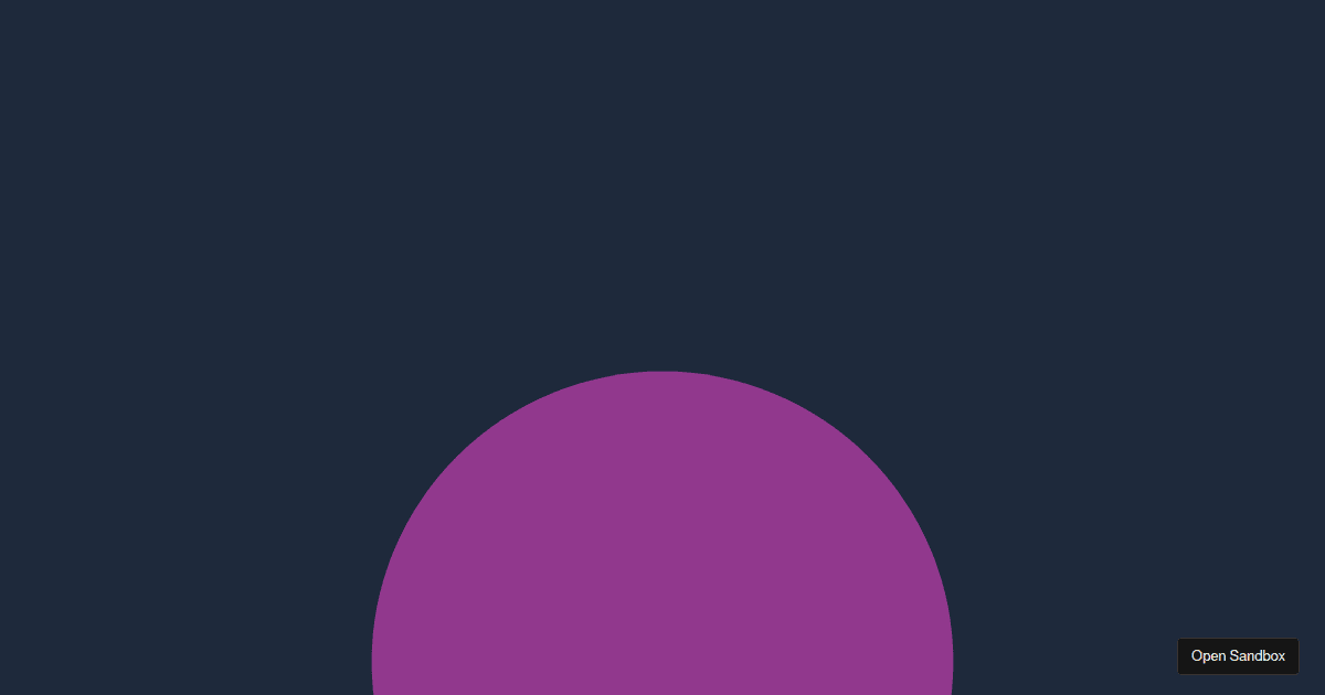 SVG animation - Codesandbox