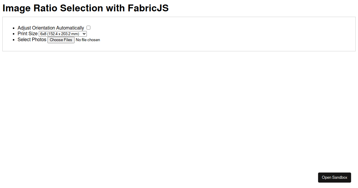 fabricjs-playground (forked) - Codesandbox