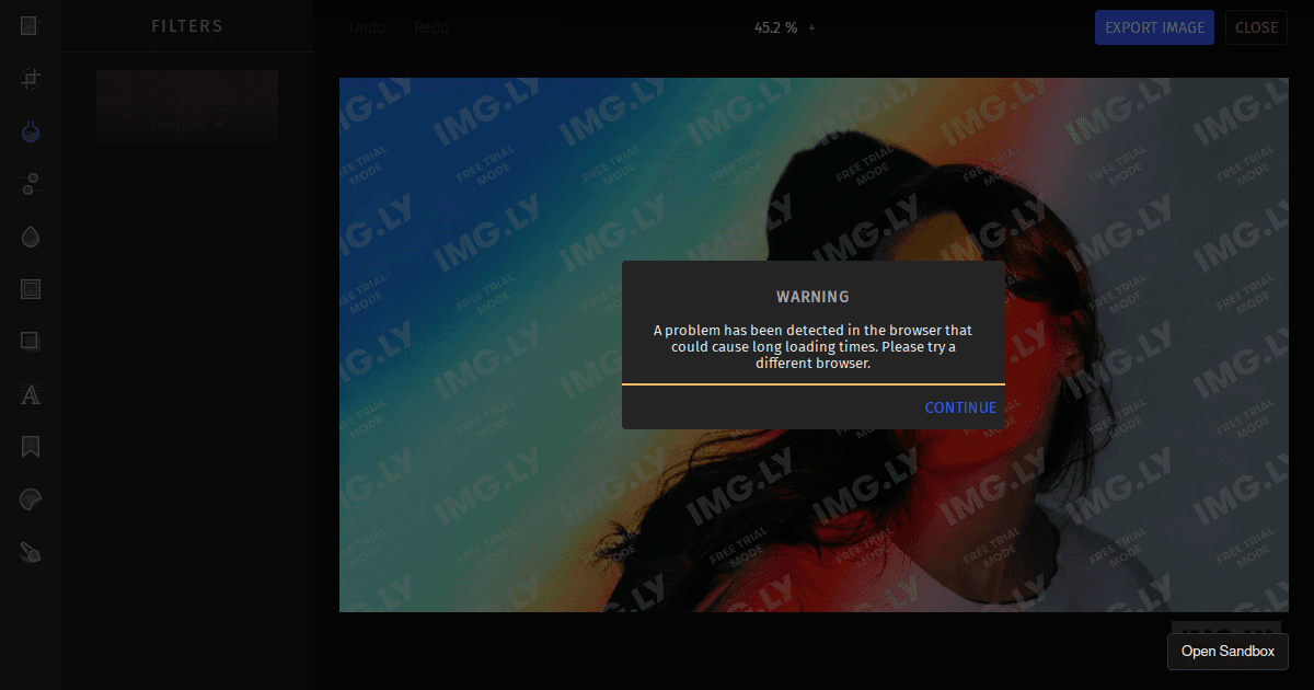 imgly/pesdk-web-examples - Codesandbox