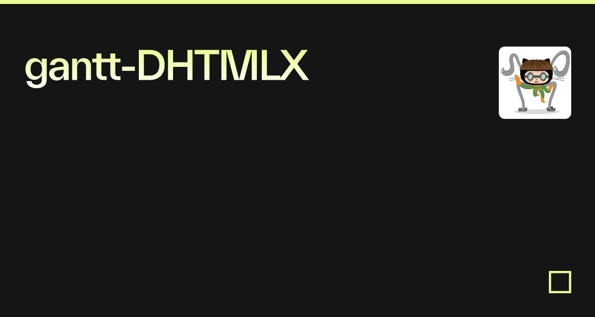 Gantt Dhtmlx Codesandbox