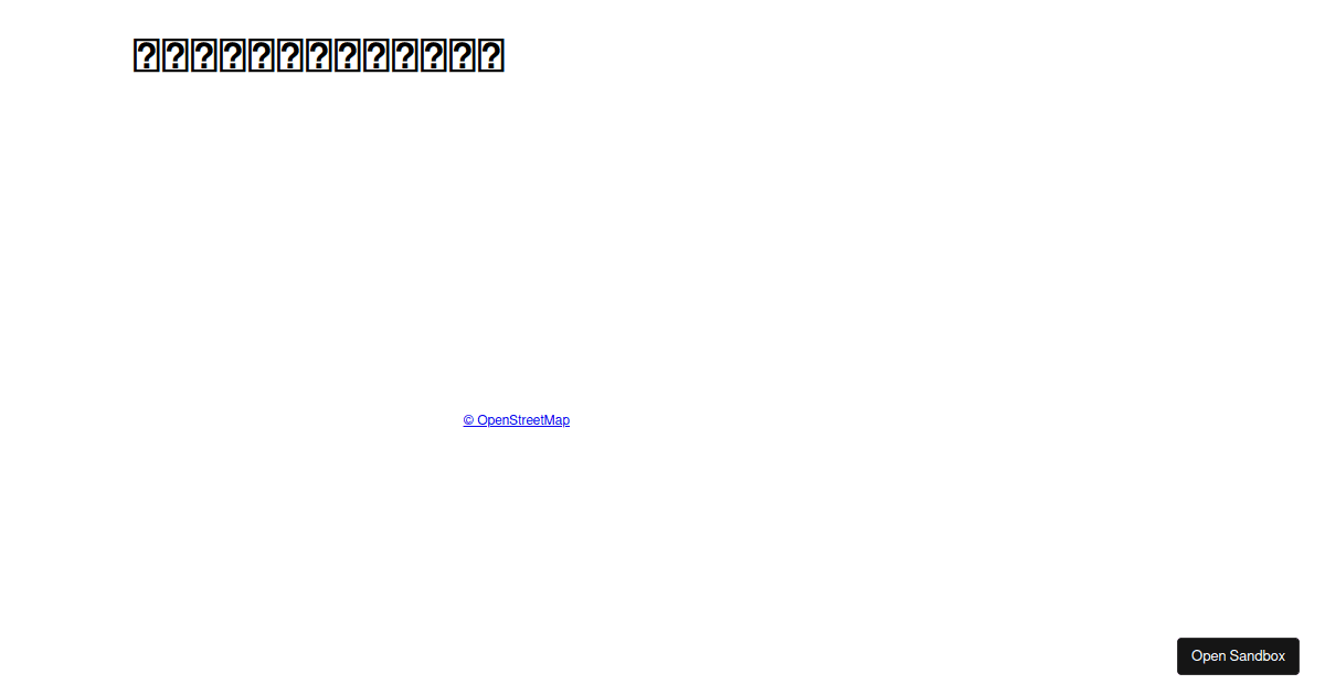 deck.gl - 地図サイズを調整する - Codesandbox