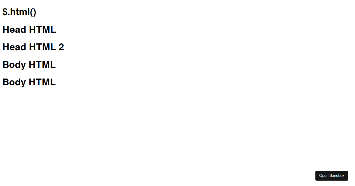 cheerio-playground - Codesandbox