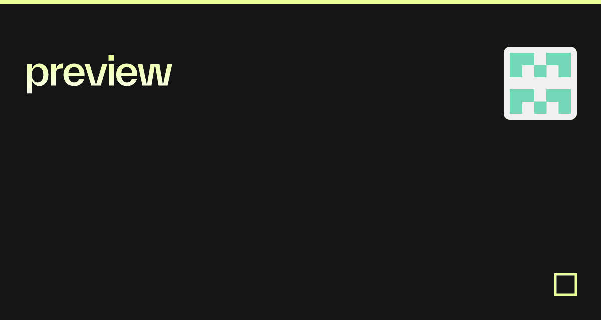 preview - Codesandbox