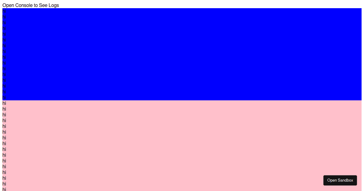 enterView Data Loading Test - Codesandbox