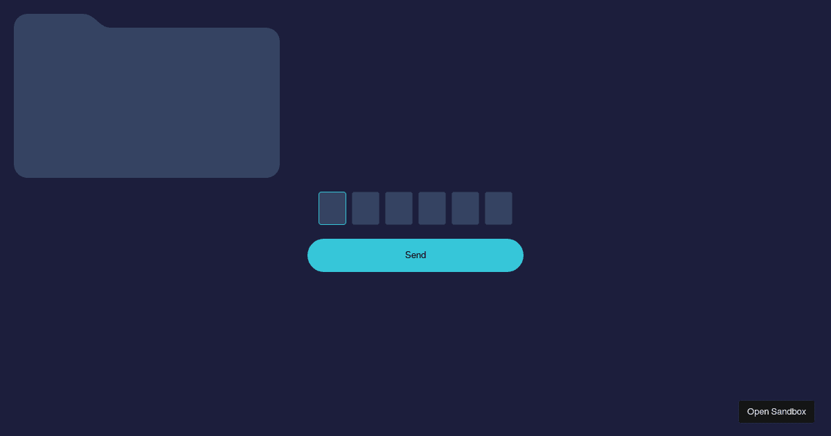 Code Verification (forked) - Codesandbox