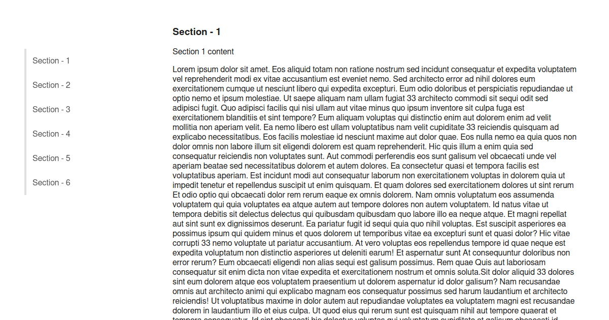 TOC issue - Codesandbox