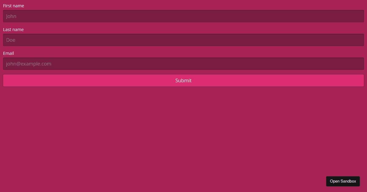 formik-form-builder - Codesandbox