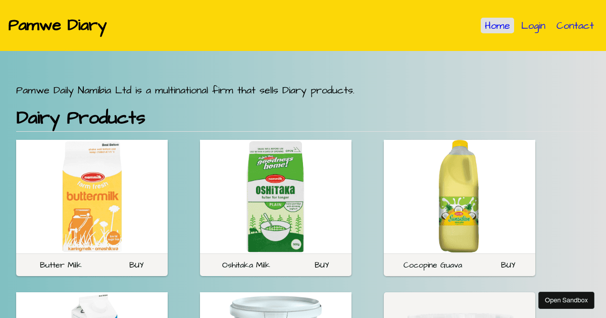 pamwe-diary - Codesandbox