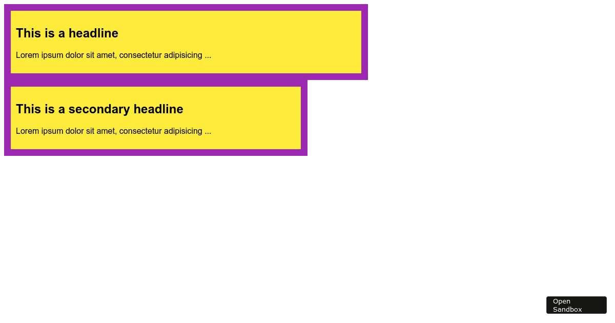 html-css-samples - Codesandbox