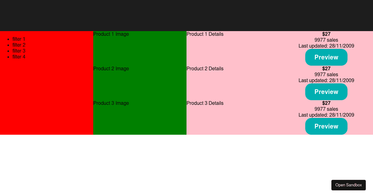 Grids & stuff - Codesandbox