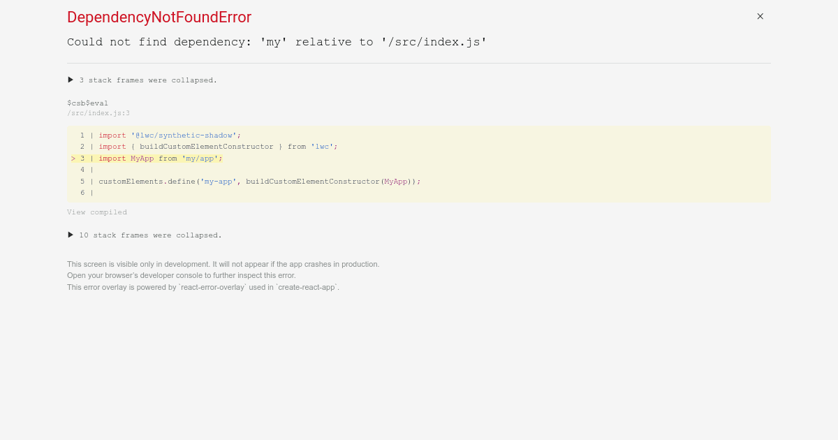 LWC.OSS - Codesandbox
