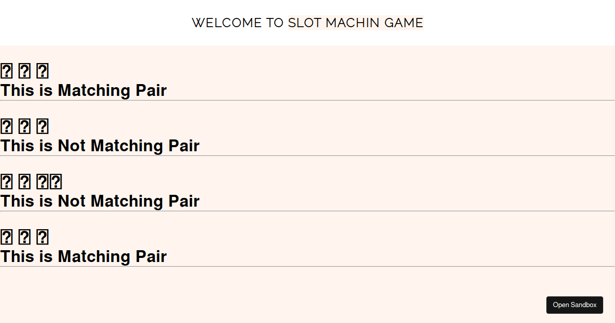 If -Else Example - Codesandbox