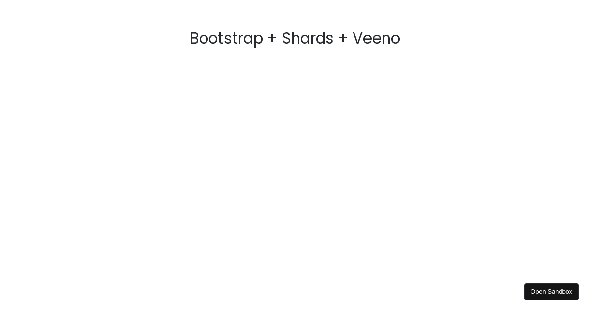 Shards + Veeno (forked) - Codesandbox