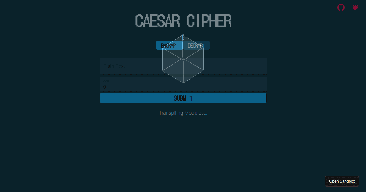 caesar-cipher-web-app - Codesandbox caesar-cipher-web-app - Codesandbox