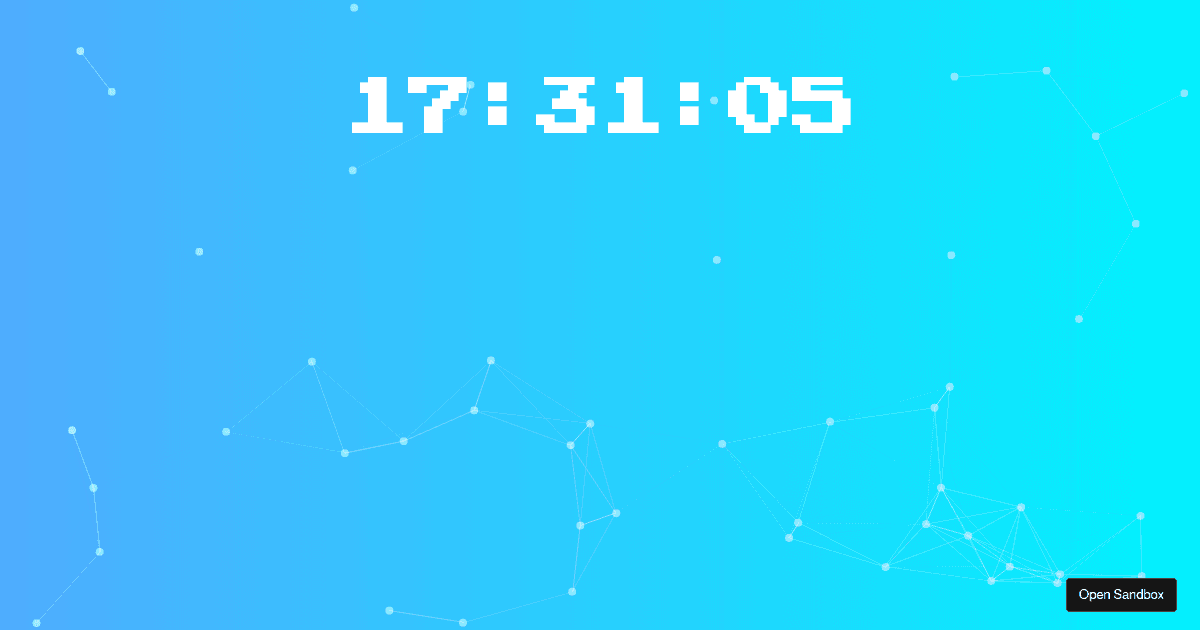 workshop countdown - Codesandbox
