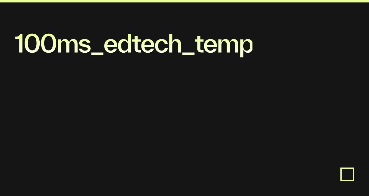 100ms_edtech_template - Codesandbox