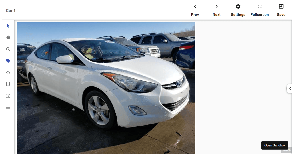 React Image Annotate Example Forked Codesandbox