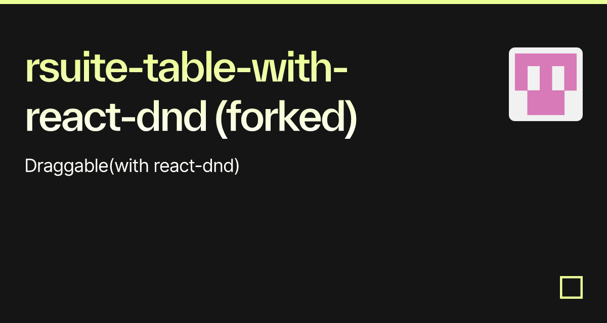 rsuite-table-with-react-dnd (forked) - Codesandbox