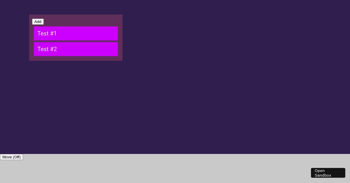 Framer Motion: Todo List - Codesandbox