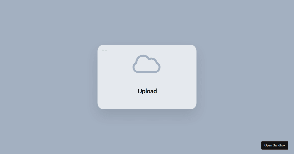 Keyframers React Fileupload Codesandbox