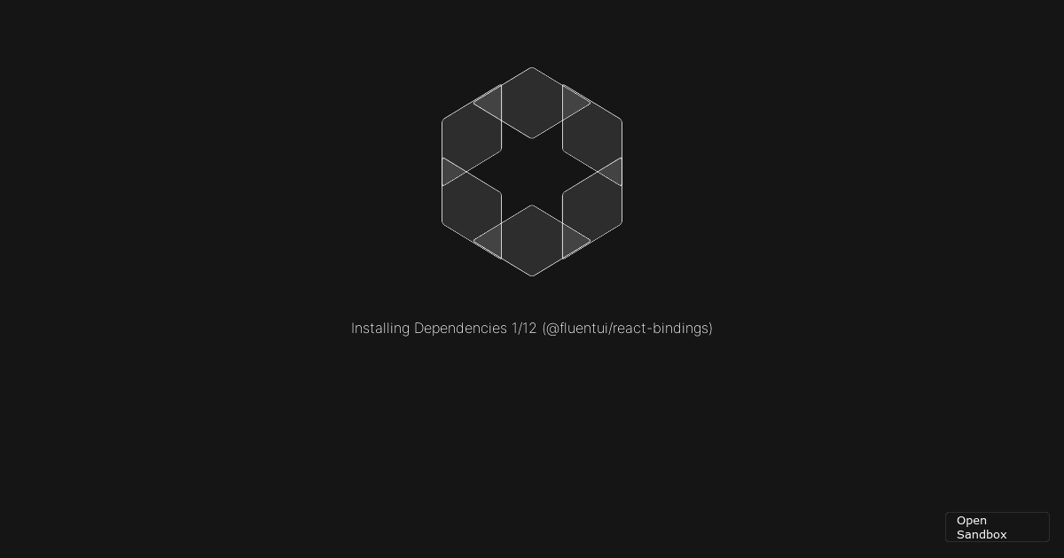 microsoft/fluentui: codesandbox-react-northstar-template - Codesandbox