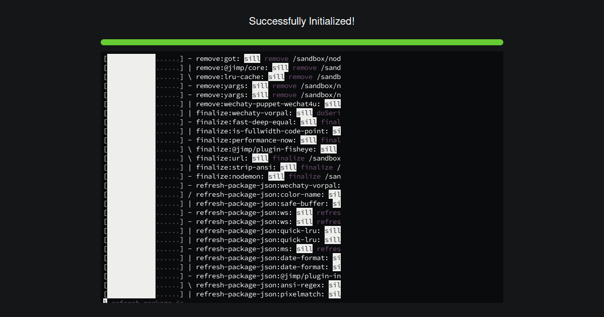 vorpal-wechaty-hackernews - Codesandbox
