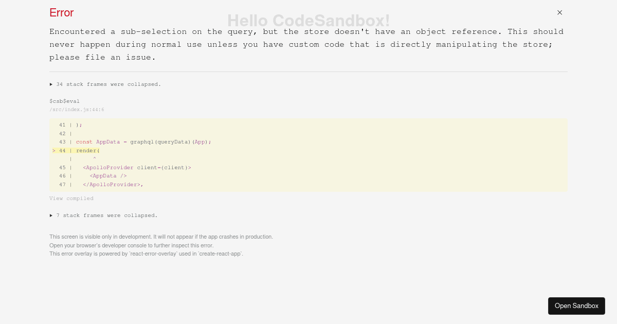 null - Codesandbox