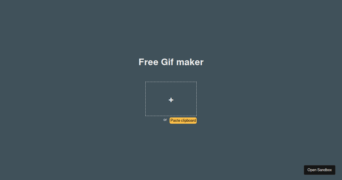 front-end - Codesandbox