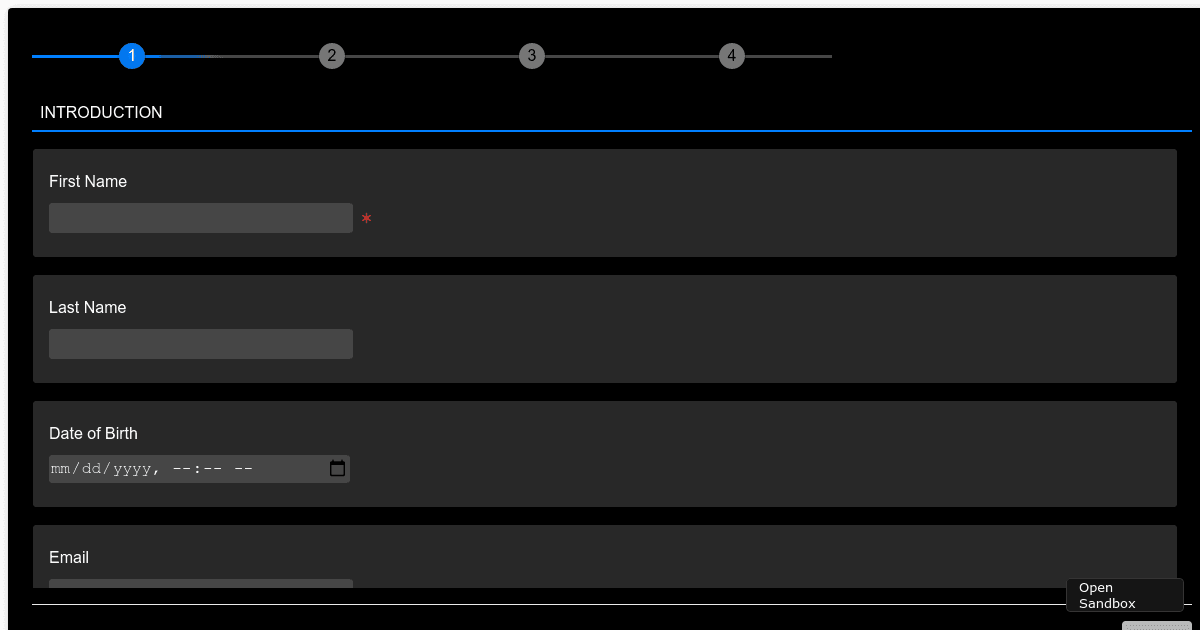 react-wizardy-theme (forked) - Codesandbox