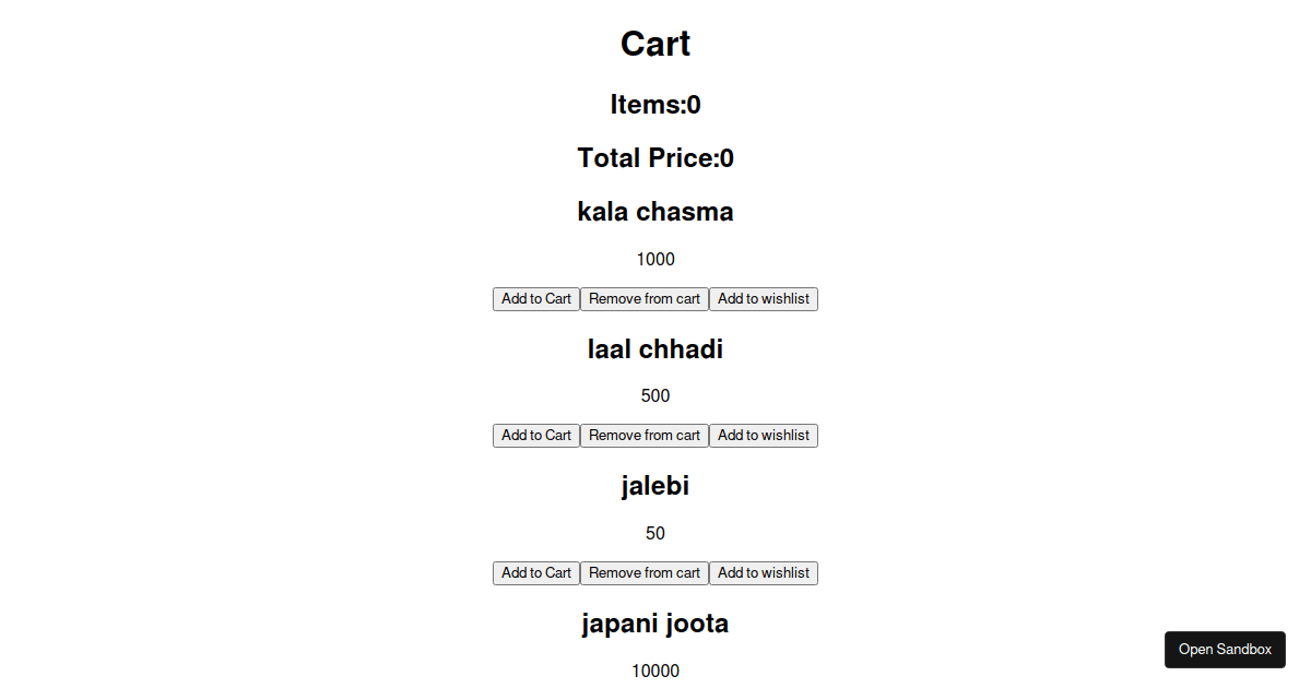 reducer-usecontext-seperate - Codesandbox