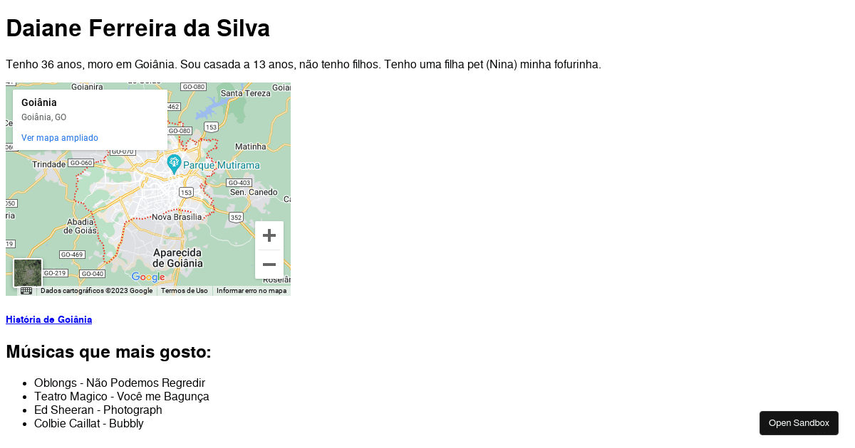 Desafio 01 - Codesandbox