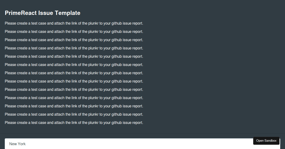PrimeReact-test (forked) - Codesandbox