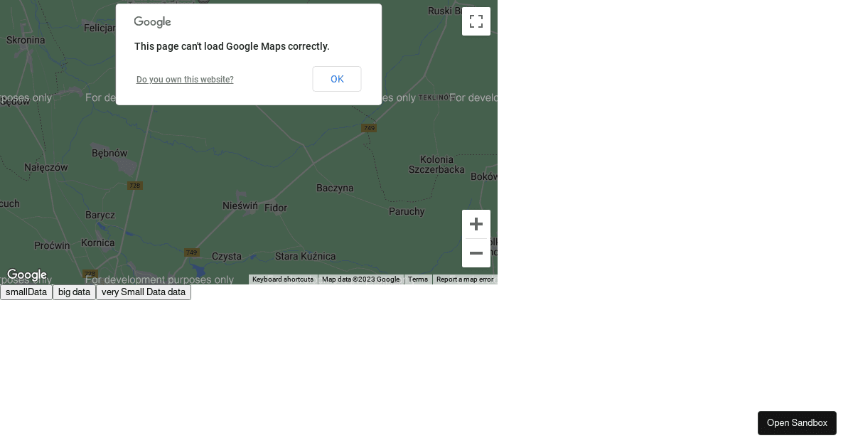 google-clustering-map (forked) - Codesandbox