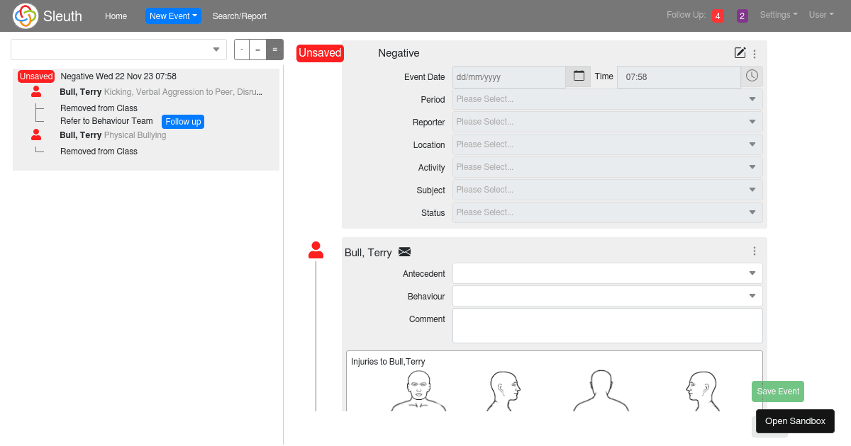 Sleuth 13 Li rewrite - Codesandbox