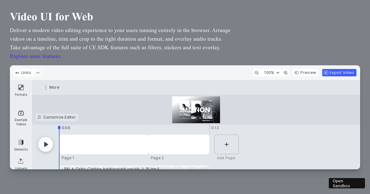 showcase-github - Codesandbox