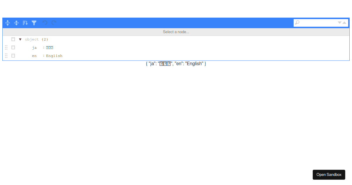 wrap-v-jsoneditor - Codesandbox