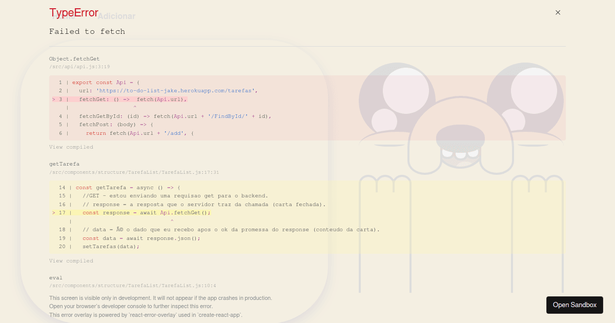 crud-react - Codesandbox