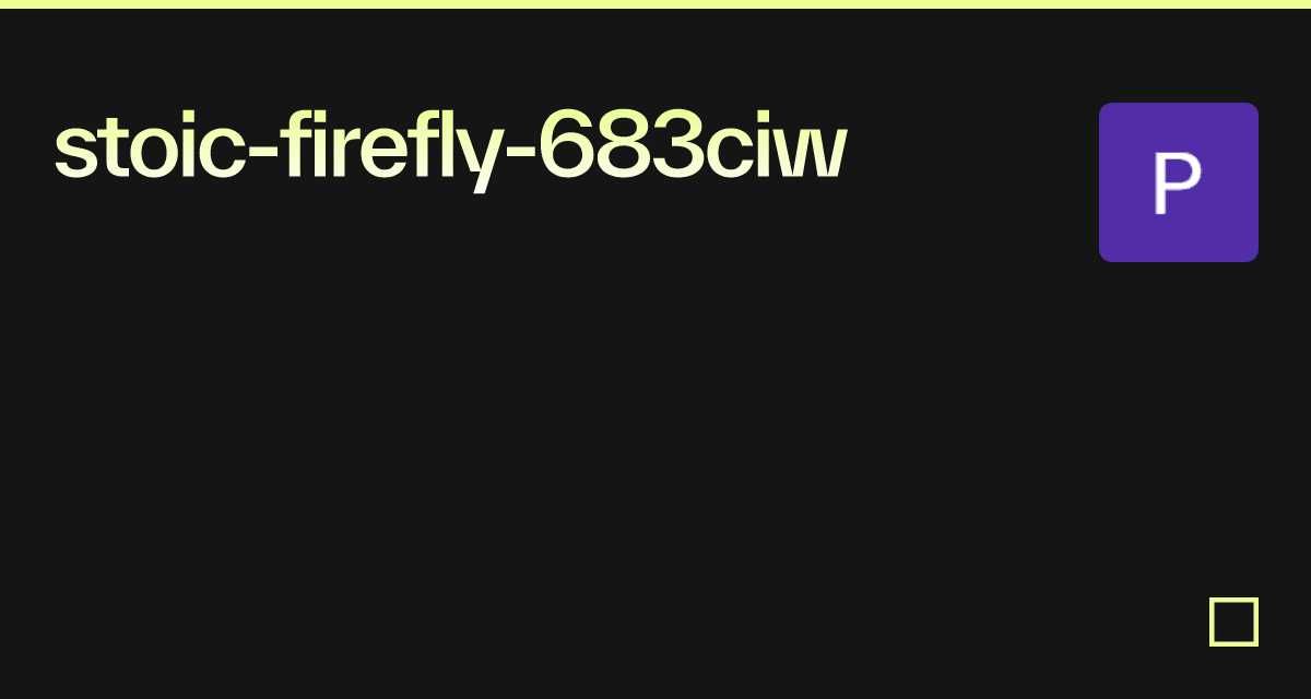 stoic-firefly-683ciw - Codesandbox