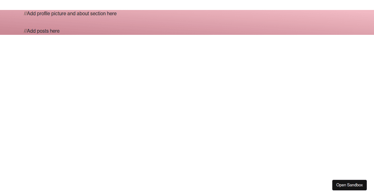 Html To React Refactor Codesandbox