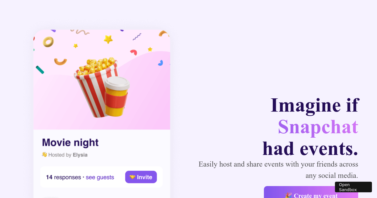envited - Codesandbox