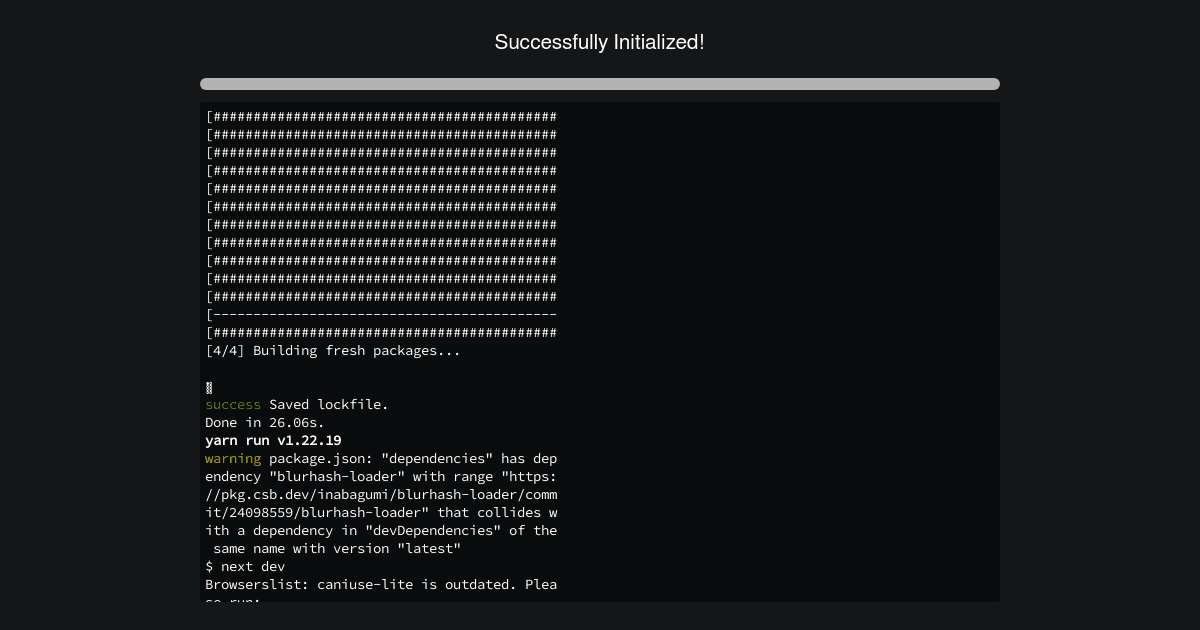 nextjs - Codesandbox