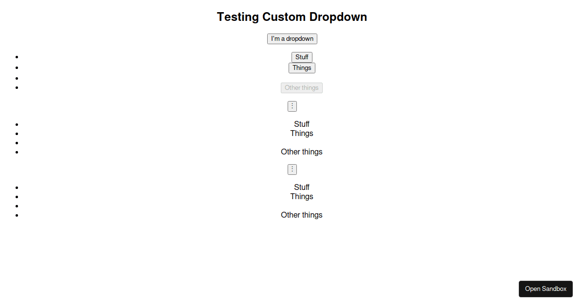 React Testing Library Demo Querybytestid Returns Null Forked Codesandbox