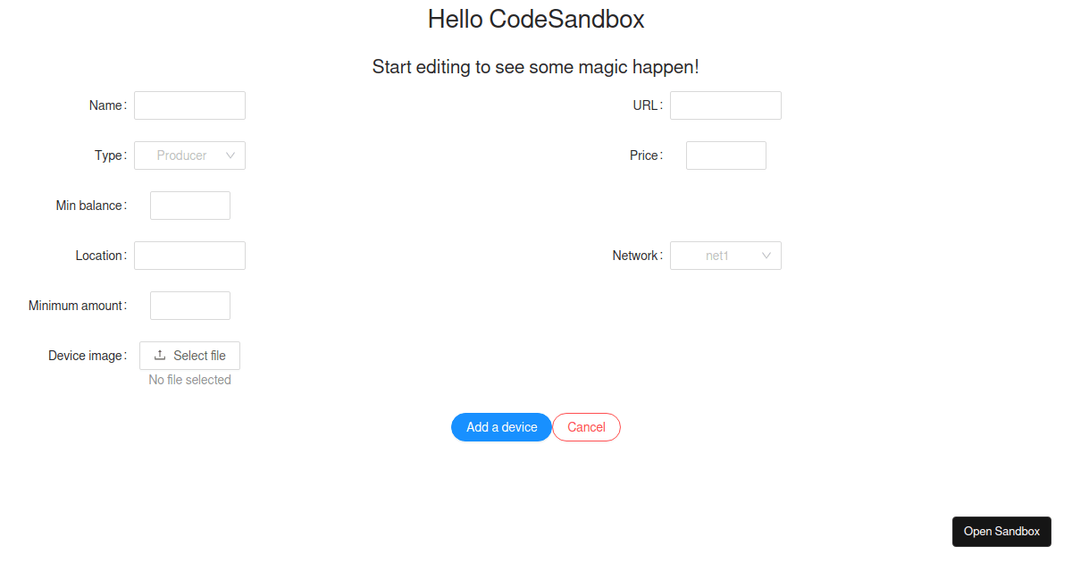 antd-react - Codesandbox